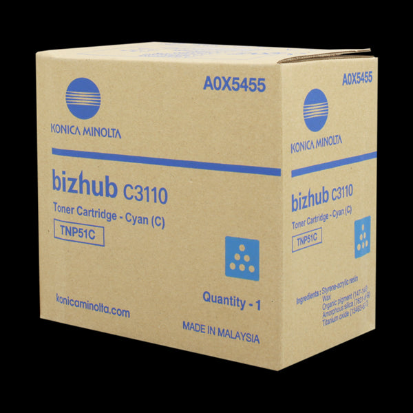 OEM kasetė Minolta TNP-51 Cyan – Setup.lt